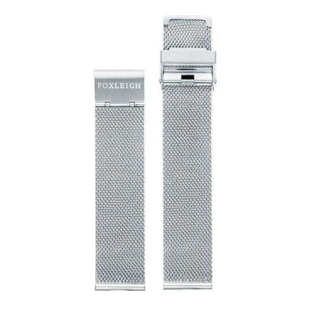Silver Foxleigh Mesh Strap – Foxleigh Watches & Eyewear